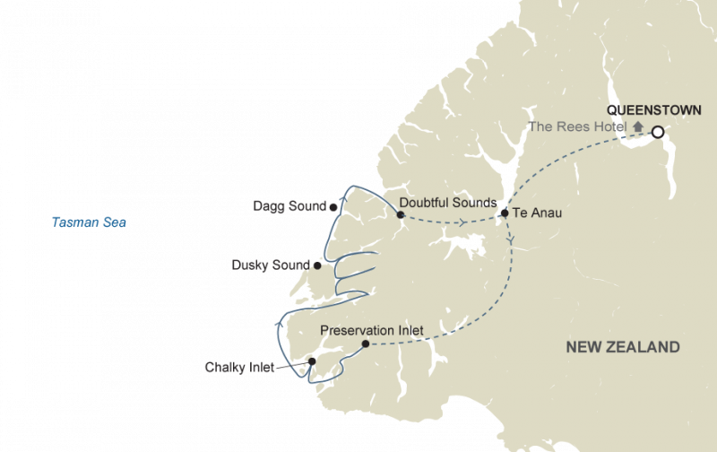 Cruise New Zealand’s beautiful Fiordlands | African Wildlife Safaris