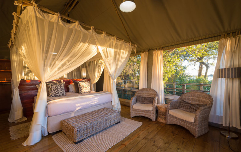 Stay at Luxury Jacana Camp in Botswana - African Wildlife Safaris
